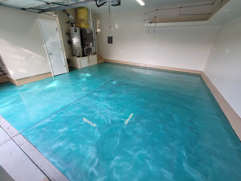 Transform your space with these inspiring metallic epoxy ideas - Epoxy ...